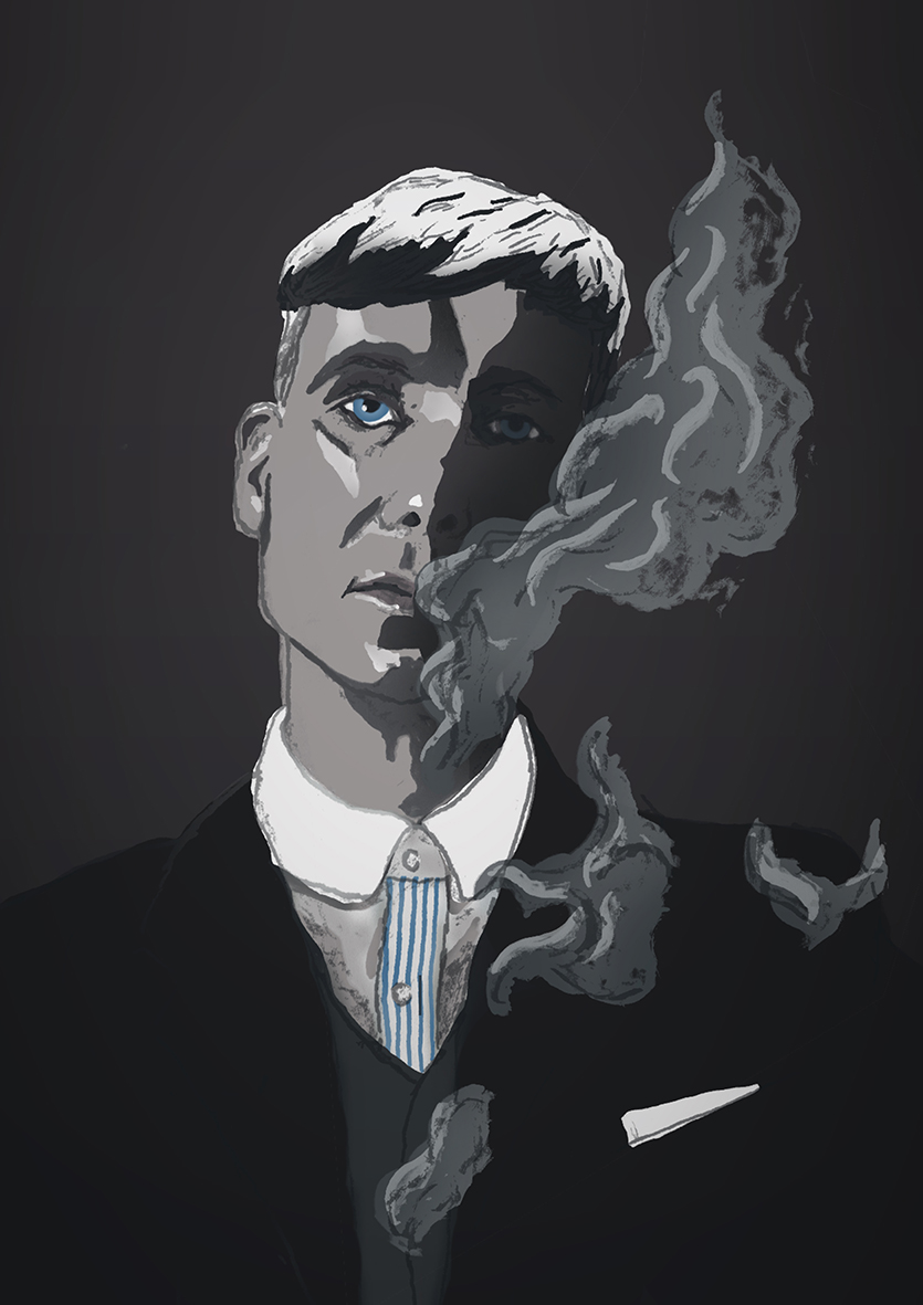 Little White Lies \\ Peaky Blinders – Brett Wright Illustration