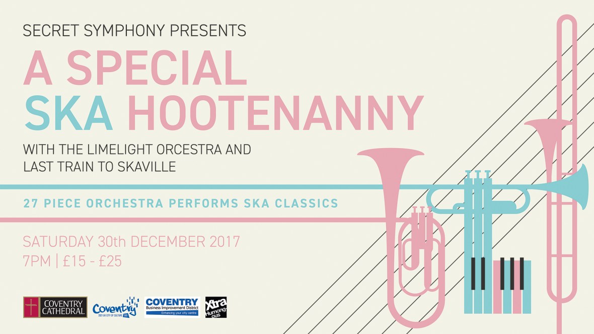 Secret Symphony \\ A Special Ska Hootenanny – Brett Wright Illustration